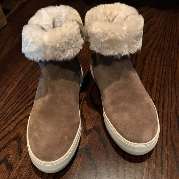 J/SLIDES | Shoes | Jslides Suede Booties | Poshmark